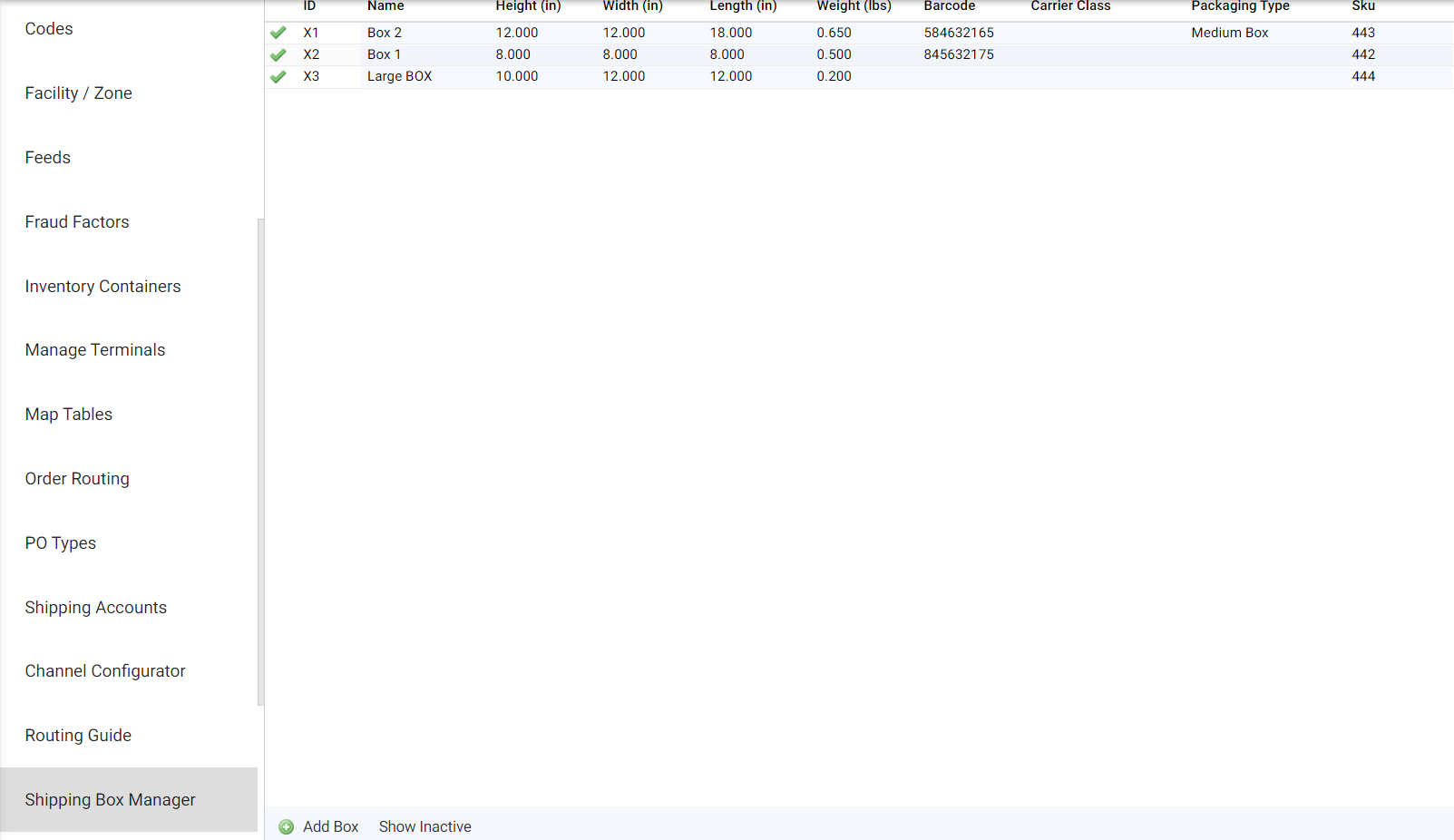 Shipping Box Manager Process – RetailOps